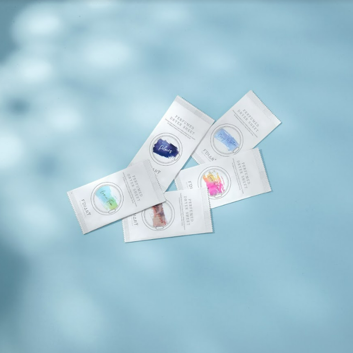 F'DIARY PERFUME DRYER SHEETS, FABRIC SOFTENER DRYER SHEETS, 30 SHEETS ...